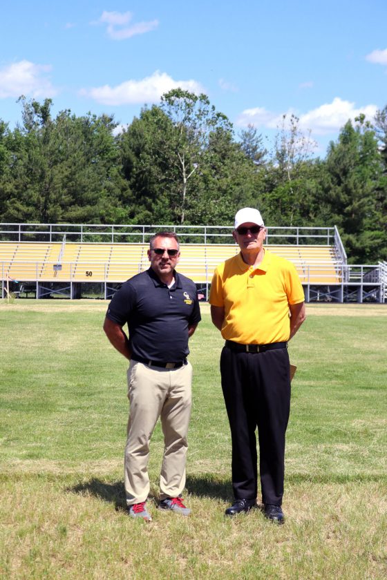 Crestview breaks ground on new turf at stadium | News, Sports, Jobs ...